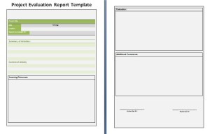 Free Project Evaluation Report Format | Free Report Templates